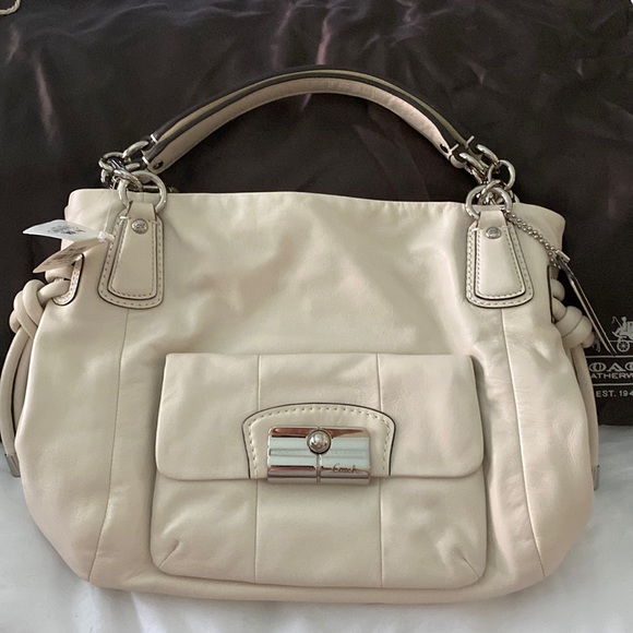 Coach | Bags | Nwt Coach Kri Shoulder Bag In Chalk Perfect Neutral ...